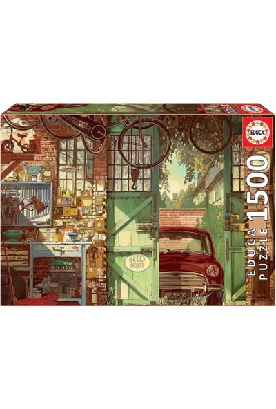 Educa Puzzle 1500 Parça Old Garage Arly 18005 Educa Puzzle 1500 Parça Old Garage Arly 18005
