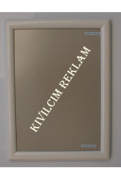 Kıvılcım Reklam Beyaz A4 Çerçeve 10'lu