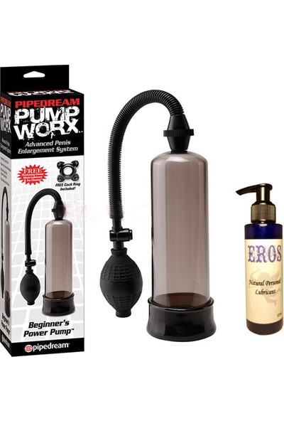 Pipedream Pump Worx Penis Pompası Erkeklere ve Kadınlar Özel Eros Natural Personal Lubricant 125ML Kayganlaştırıcı Jel P3000009326 Pipedream Pump Worx Penis Pompası Erkeklere ve Kadınlar Özel Eros Natural Personal Lubricant 125ML Kayganlaştırıcı Jel P3000009326