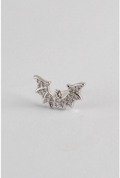 Madame Concept 316 Paslanmaz Cerrahi Çelik Yarasa Üzeri Zirkon Taşlı Tragus -Kıkırdak Piercing Madame Concept 316 Paslanmaz Cerrahi Çelik Yarasa Üzeri Zirkon Taşlı Tragus -Kıkırdak Piercing