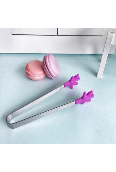 İhtiyaç Limanı Pratik Parmak Silikon Uçlu Şeker Maşası Tutacak Aparat