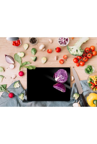 Yurt Cam Kesme Tahtası 20 x 30 cm