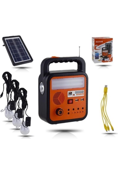 Gold Silver Güneş Enerjili Solar Lamba Güneş Enerjili Radyolu USB Mikro Sd Kart Okuyucu Kamp Lambası Gold Silver GS-902P Gold Silver Güneş Enerjili Solar Lamba Güneş Enerjili Radyolu USB Mikro Sd Kart Okuyucu Kamp Lambası Gold Silver GS-902P