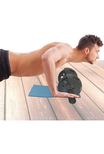Mbois Karın Kası Çalıştırıcı Fitness Egzersiz Spor Aleti Power Stretch Roller