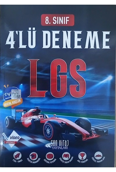 Son Viraj 8. Sınıf LGS 4'lü Deneme