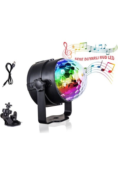 Waxen Wx Disko Topu Uzaktan Kumandalı Sese Duyarlı Araç ve Ev Ofis Kamp Waxen Wx Disko Topu Uzaktan Kumandalı Sese Duyarlı Araç ve Ev Ofis Kamp