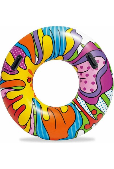Bestway Desenli Tutmalı Simit 119 cm 36125