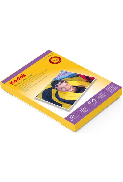 Kodak 4r Parlak Inkjet Fotoğraf Kağıdı 230 Gram