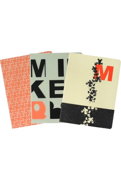 Mynote Mickey Mouse Campüs Boy A4 Çizgili Okul Defteri 26 x 18,5 cm 40 Yaprak 3'lü Mynote Mickey Mouse Campüs Boy A4 Çizgili Okul Defteri 26 x 18,5 cm 40 Yaprak 3'lü