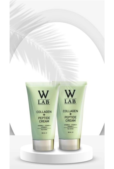 W Lab Collagen + Peptide Gençleştirici Krem 2 Li Set