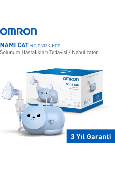 Omron Namicat Çocuklara Uygun Buhar Makinası Nebulizatör