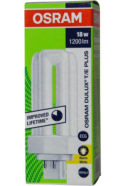 Osram Dulux T/e Plus 18/830 Ampul Osram Dulux T/e Plus 18/830 Ampul