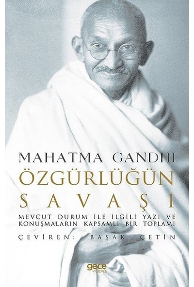 Özgürlüğün Savaşı - Mahatma Gandhi
