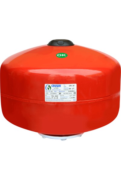 Böhrer TA24 Küre Hidrofor Tankı 24 Lt Bağlantı Çapı 1'' 8 Bar Böhrer TA24 Küre Hidrofor Tankı 24 Lt Bağlantı Çapı 1'' 8 Bar