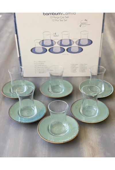 Bambum Camila - 12 Parça Çay Seti