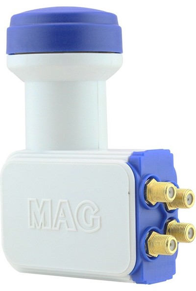 Acenter Mag Dörtlü Lnb Altın Uçlu Sharp Chip 0.1db Acenter Mag Dörtlü Lnb Altın Uçlu Sharp Chip 0.1db