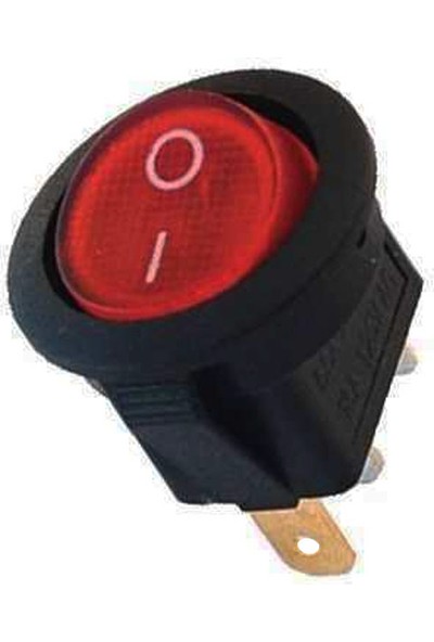 Acenter Yuvarlak Işıklı Anahtar (IC-131)