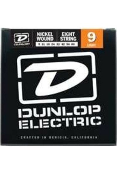 Jim Dunlop DEN0965 Nickel 8 Telli Elektro Gitar Teli (9-42) Jim Dunlop DEN0965 Nickel 8 Telli Elektro Gitar Teli (9-42)