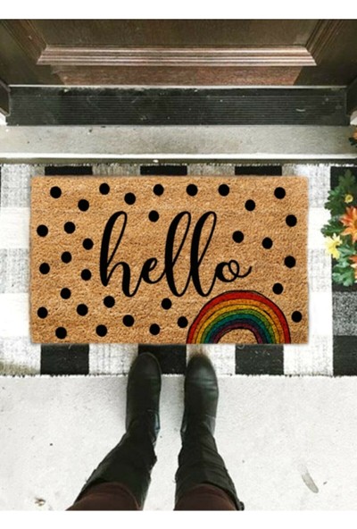 Lalavis Hello Gökkuşağı Koko Paspas