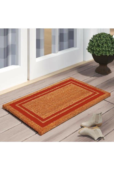 Lalavis Çerçeve Kırmızı Koko Paspas