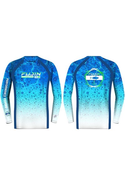 Fujin Performance T-Shirt Ocean Blue