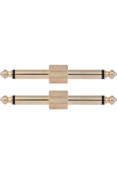 Fairy 2 Paket 1/4 Inç 6.35MM Gitar Bağlayıcı Konnektör (Yurt Dışından) Fairy 2 Paket 1/4 Inç 6.35MM Gitar Bağlayıcı Konnektör (Yurt Dışından)