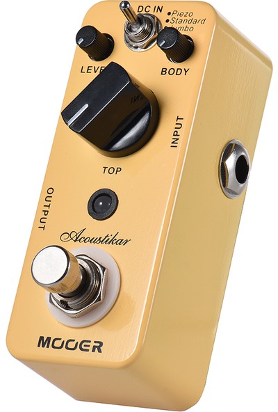 Mooer Acoustikar Akustik Gitar Simülatörü Efekt Pedalı (Yurt Dışından) Mooer Acoustikar Akustik Gitar Simülatörü Efekt Pedalı (Yurt Dışından)