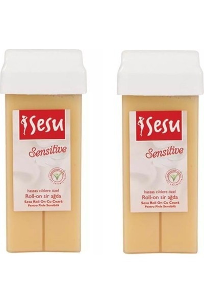 Sesu Roll On Kartuş Ağda Sensitive 100 ml 2 Adet Sesu Roll On Kartuş Ağda Sensitive 100 ml 2 Adet