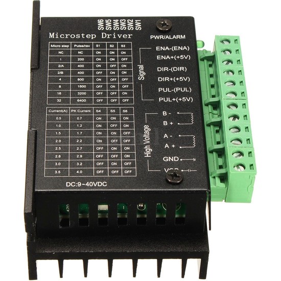 Arduino Tb6600 Step Motor Sürücü -- Cnc 3D Yazıcı Printer Fiyatı