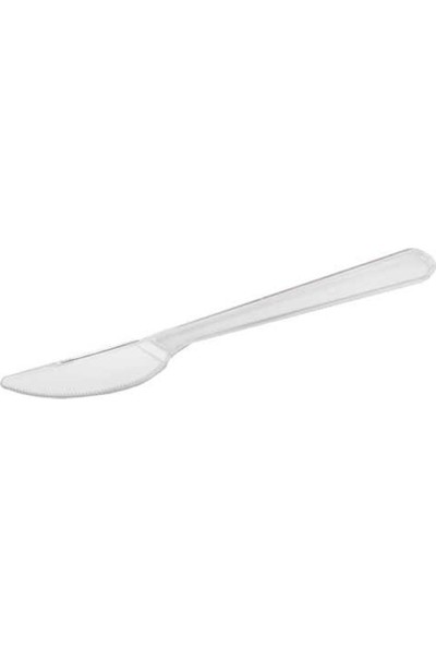 Eminönü Toptancı Bıçak Plastik - 25 Adet Şeffaf