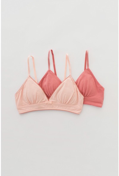 Penti Çok Renkli My First Bra Teen Pinky 2li