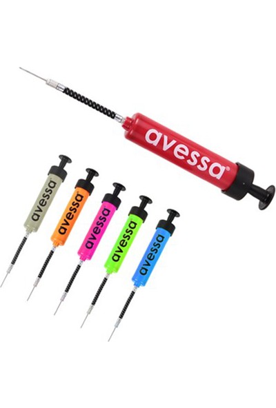 Avessa Top Pompası Hortumlu, Iğneli Şık ve Kullanışlı El Pompası