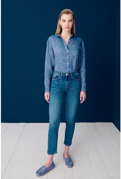 U.S. Polo Assn. Mavi Denim Pantolon 50233473-DN0022