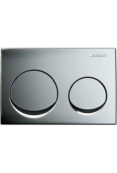 Geberit ALPHA10 Kumanda Paneli, 2 Kademeli Deşarj Için, Parlak Krom - 115.040.21.1 Geberit ALPHA10 Kumanda Paneli, 2 Kademeli Deşarj Için, Parlak Krom - 115.040.21.1