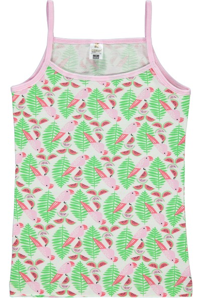 Özkan Kız Çocuk Atlet 3-9 Yaş Pembe