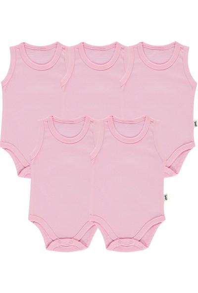 Civil Baby Basic Süprem Bisiklet Yaka 5'li Çıtçıtlı Badi 0-18 Ay Pembe Civil Baby Basic Süprem Bisiklet Yaka 5'li Çıtçıtlı Badi 0-18 Ay Pembe