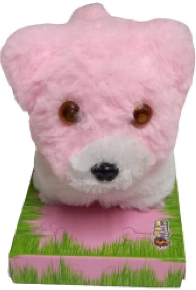 Can Toys Sesli Işıklı Yürüyen Pilli Açık Pembe Sevimli Köpek