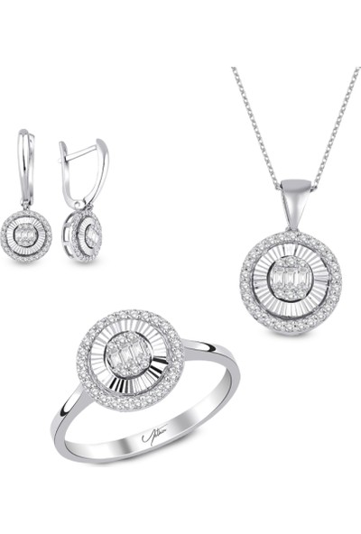 Yetkin Diamond 0.80 Karat Pırlanta Baget Set Yetkin Diamond 0.80 Karat Pırlanta Baget Set