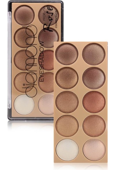 Makeuptime Rose Diamond 10 Lu Far Paleti 02