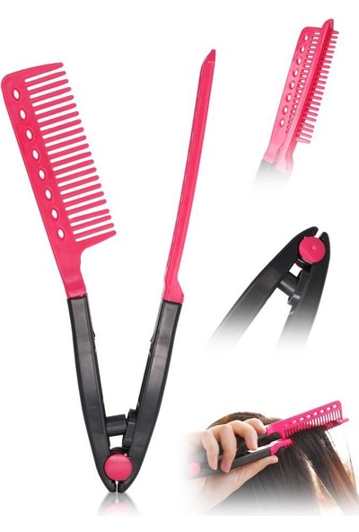 Mujgan Saç Şekillendirici Maşa Tarak Manuel Mujgan