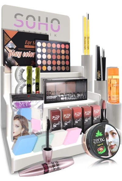 Mujgan Sevgiliye Hediye Makyaj Seti Beyaz Ten