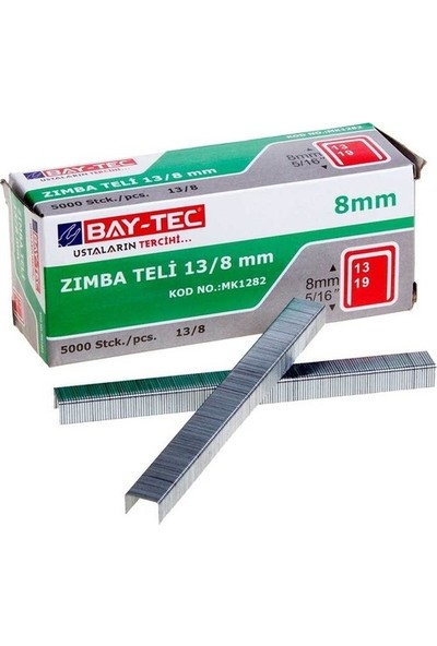 Bay-Tec Zımba Teli 5000'li Bay-Tec Zımba Teli 5000'li