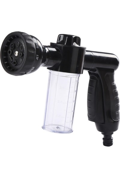 Ally Sabun Hazneli 8 Fonksiyonlu Basınçlı Su Tabancası Hortum Başlığı AL-34177