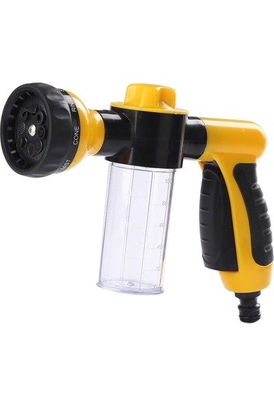 Ally Sabun Hazneli 8 Fonksiyonlu Basınçlı Su Tabancası Hortum Başlığı AL-34177