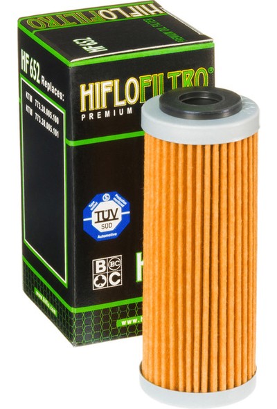 Motospartan Hiflo Yağ Filtresi HF652 KTM250 Exc, 350EXC 450 Exc Motospartan Hiflo Yağ Filtresi HF652 KTM250 Exc, 350EXC 450 Exc