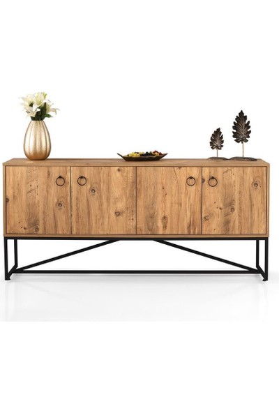 Sivas Gözde Mobilya Loft Yemek Odası Konsol Büfe