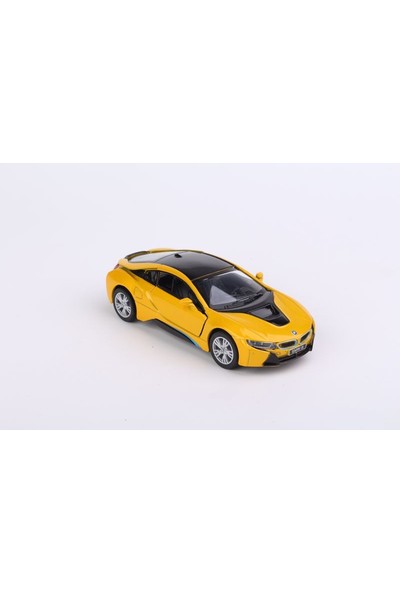 Kinsmart Bmw I8 - Çek Bırak 5inch. Lisanslı Model Araba, Oyuncak Araba 1:36 Kinsmart Bmw I8 - Çek Bırak 5inch. Lisanslı Model Araba, Oyuncak Araba 1:36