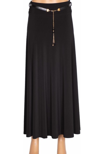 Eray Reha Sandy Genç Kloş Astarsız Siyah Etek