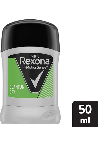 Rexona Quantum Dry Erkek Stick Deodorant 50 ml Rexona Quantum Dry Erkek Stick Deodorant 50 ml