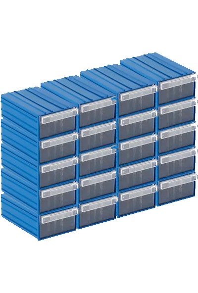 Sembol Plastik Sembol 105 Plastik Çekmeceli Kutu 110X170X65MM (20 Adet)